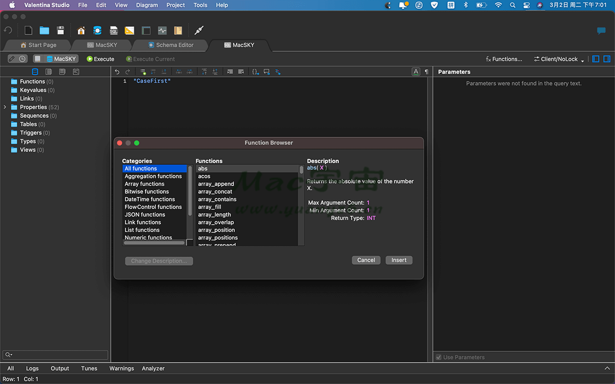 Valentina Studio Pro for Mac 可视化数据库管理工具 - 知乎