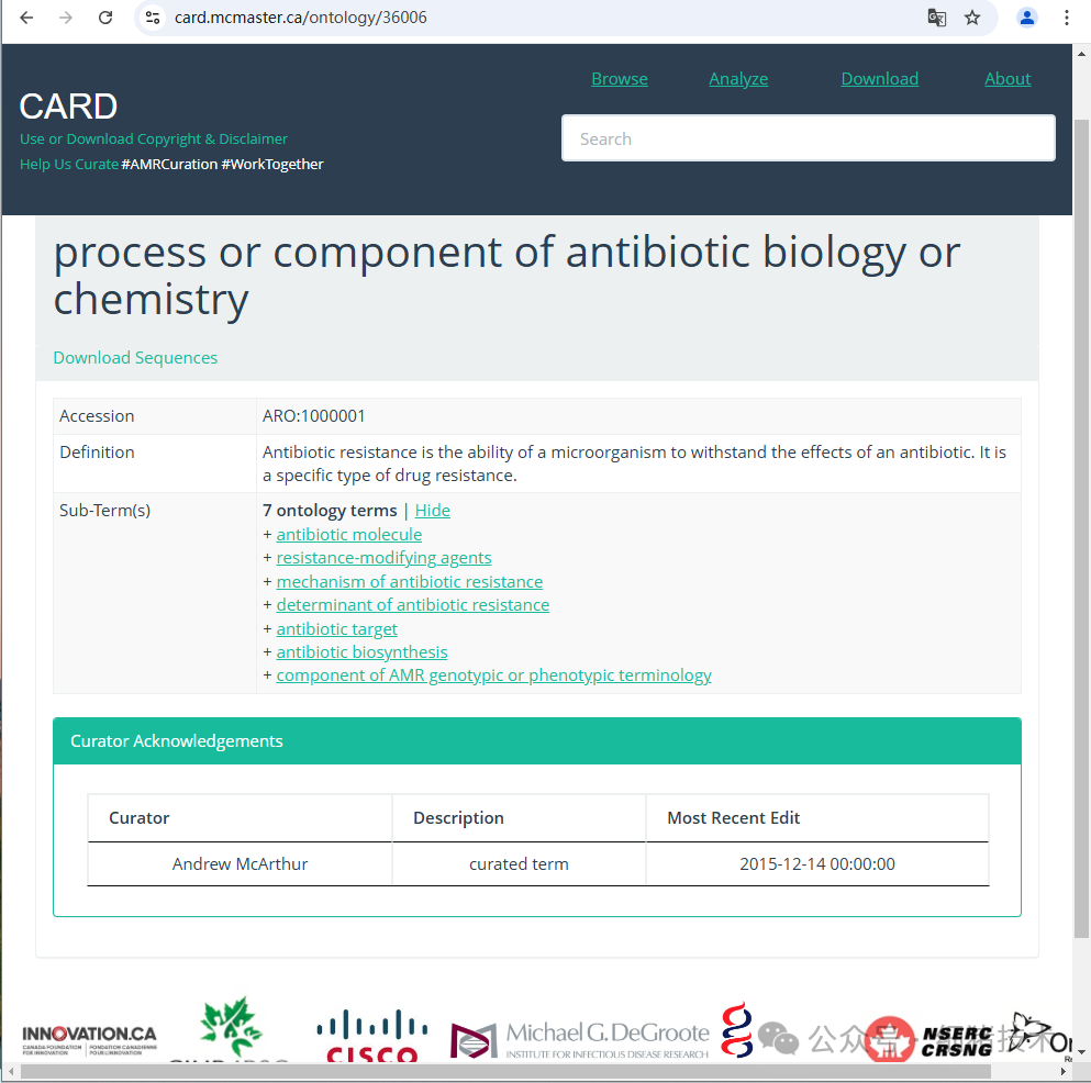 CARD数据库简介及使用方法 - 知乎