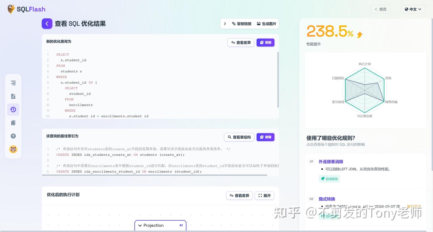 SQLFlash：一款由AI驱动的SQL优化工具 - 知乎