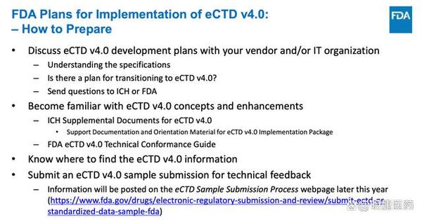 FDA：上市申请时eCTD递交常见问题和eCTD v4.0版实施计划 - 知乎