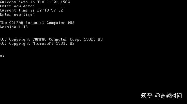 穿越时间·MS-DOS 1.x早期版本探秘 - 知乎