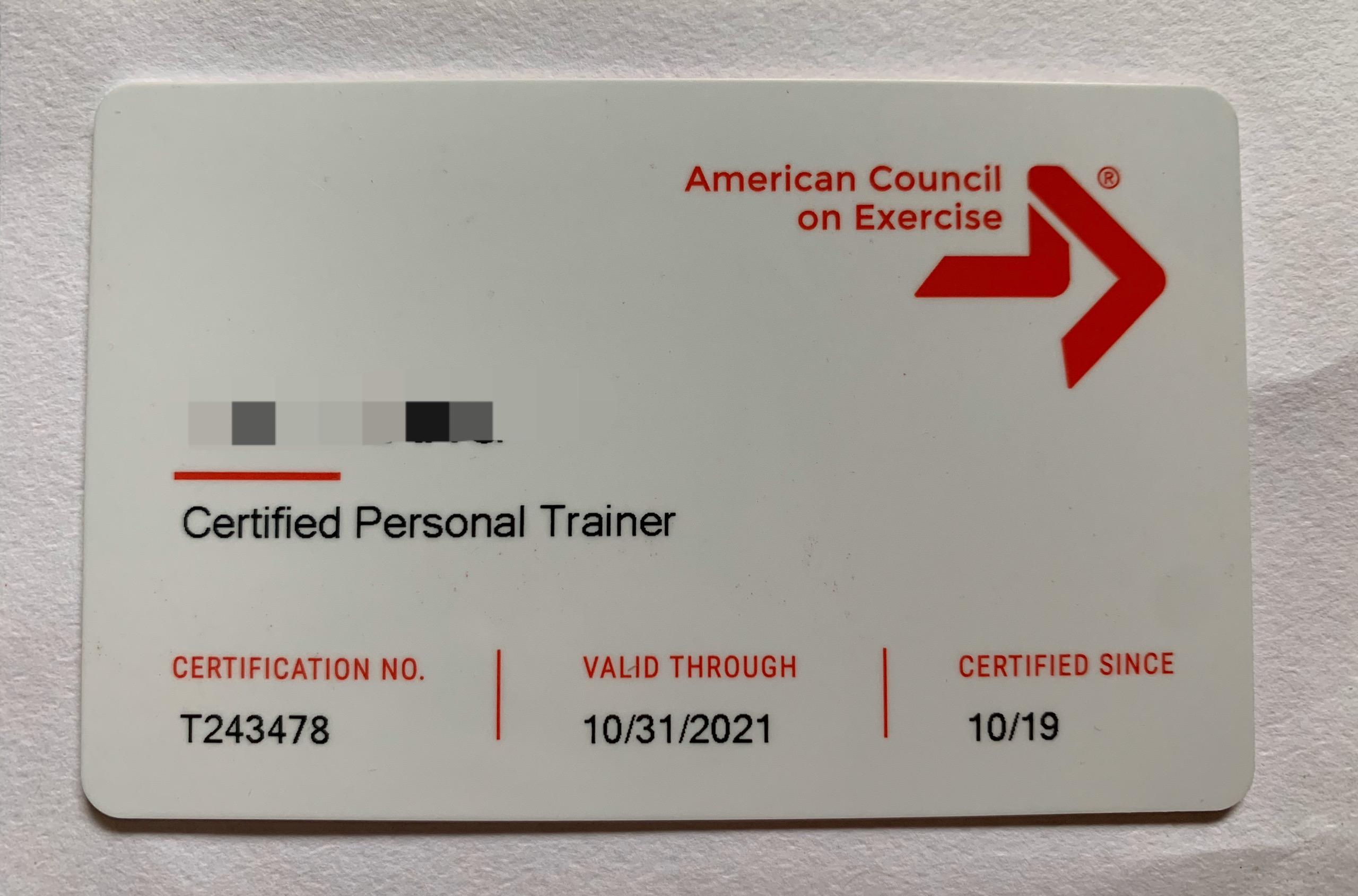 从0到1通过ACE-CPT美国私教考试 - 知乎