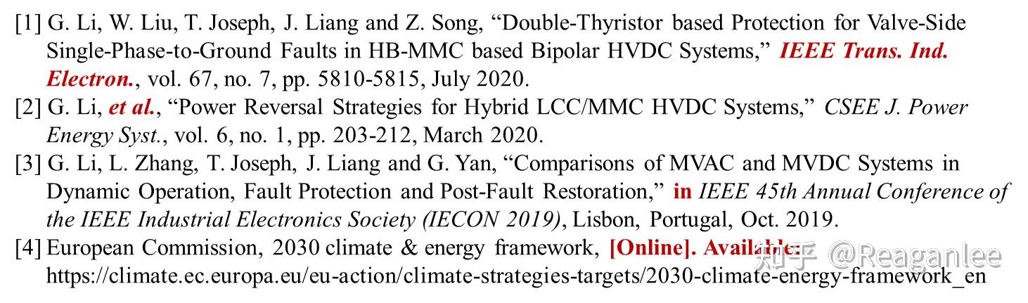 关于IEEE Transactions论文的参考文献格式 - 知乎