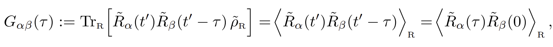 开放系统的主方程（master equation） - 知乎
