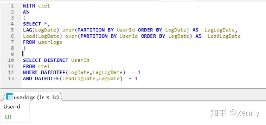 Sql经典面试题 连续3天登录用户 知乎 