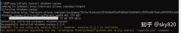 记录一下升级python导致windows-curses安装不成功 - 知乎