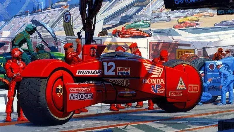 “视觉未来学家”Syd Mead的概念艺术 - 知乎