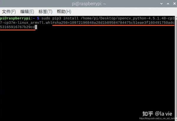 树莓派安装OpenCV库 - 知乎