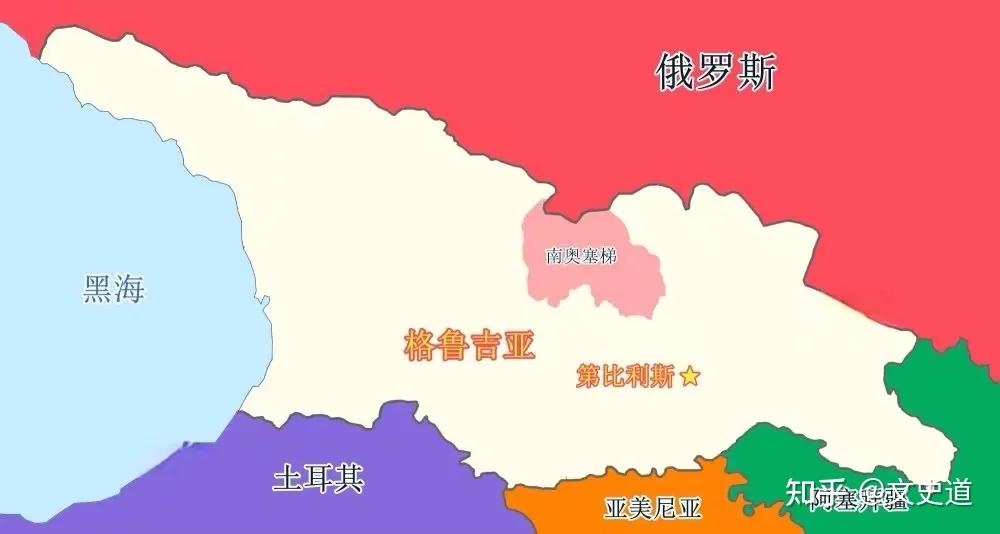 国土只有俄罗斯4‰的格鲁吉亚，为何敢挑衅俄，还于2008年发动了战争 - 知乎
