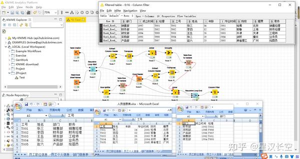 【KNIME案例】Excel多工作簿通过关键字段联结 - 知乎