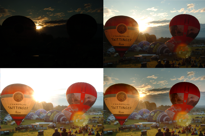 图像处理（十一）exposure fusion 图像曝光融合 - 知乎