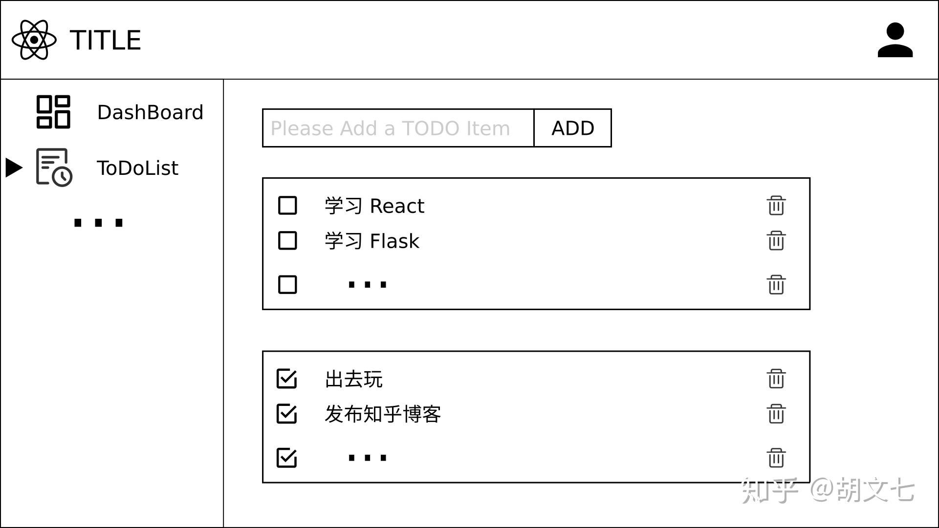 第一个版本：基于 Material Ui 的 Todolist 前端 知乎 