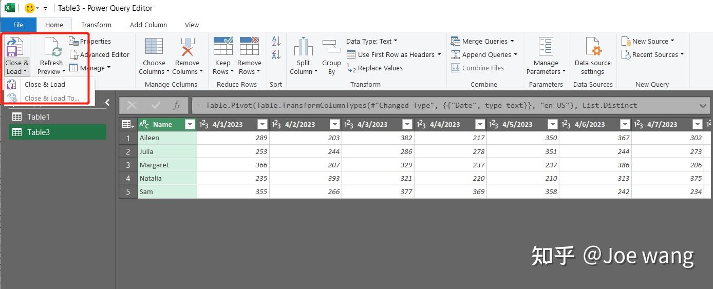 玩转Excel-二维表和一维表相互转化 - 知乎