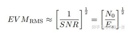 M进制调制系统中BER,SNR,EVM,Es/N0,Eb/N0关系分析 - 知乎