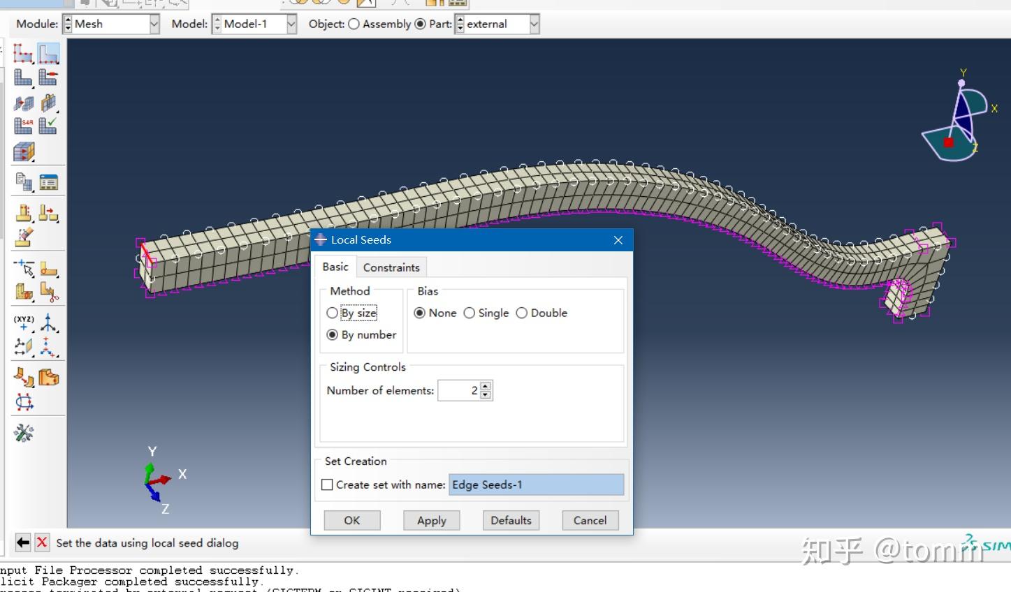 ABAQUS-CEL模拟聚合材料挤压变形 - 知乎