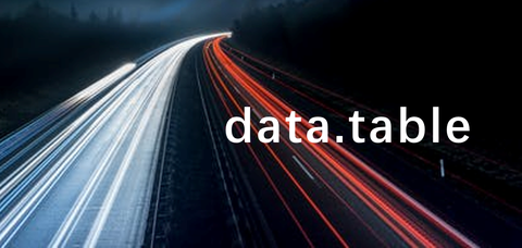 R语言必学之「data.table」学习资源合集 - 知乎