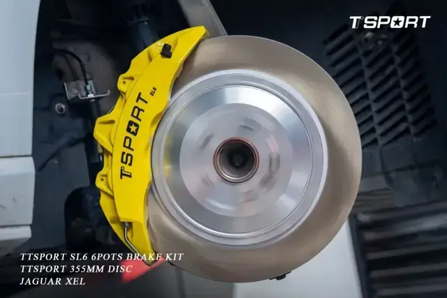 捷豹XEL升级TTSPORT SL6六活塞原装轮毂无需法兰直装 - 知乎