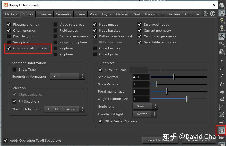 Houdini：选择和分组 Group - 知乎