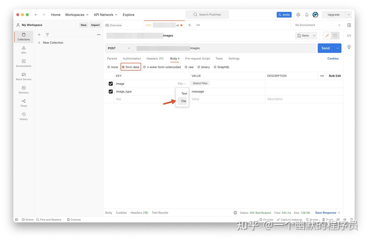 Postman 如何上传图片并在请求中使用? - 知乎
