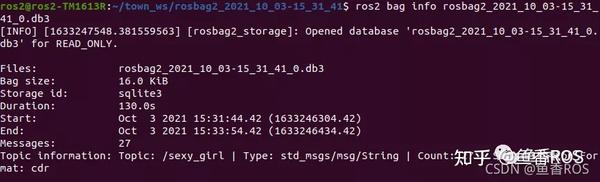 《动手学ROS2》话题记录仪之rosbag2 - 知乎