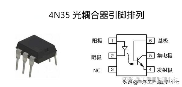 4N35功能不懂？4N35电路图+工作原理，带你搞定4N35光电耦合器 - 知乎