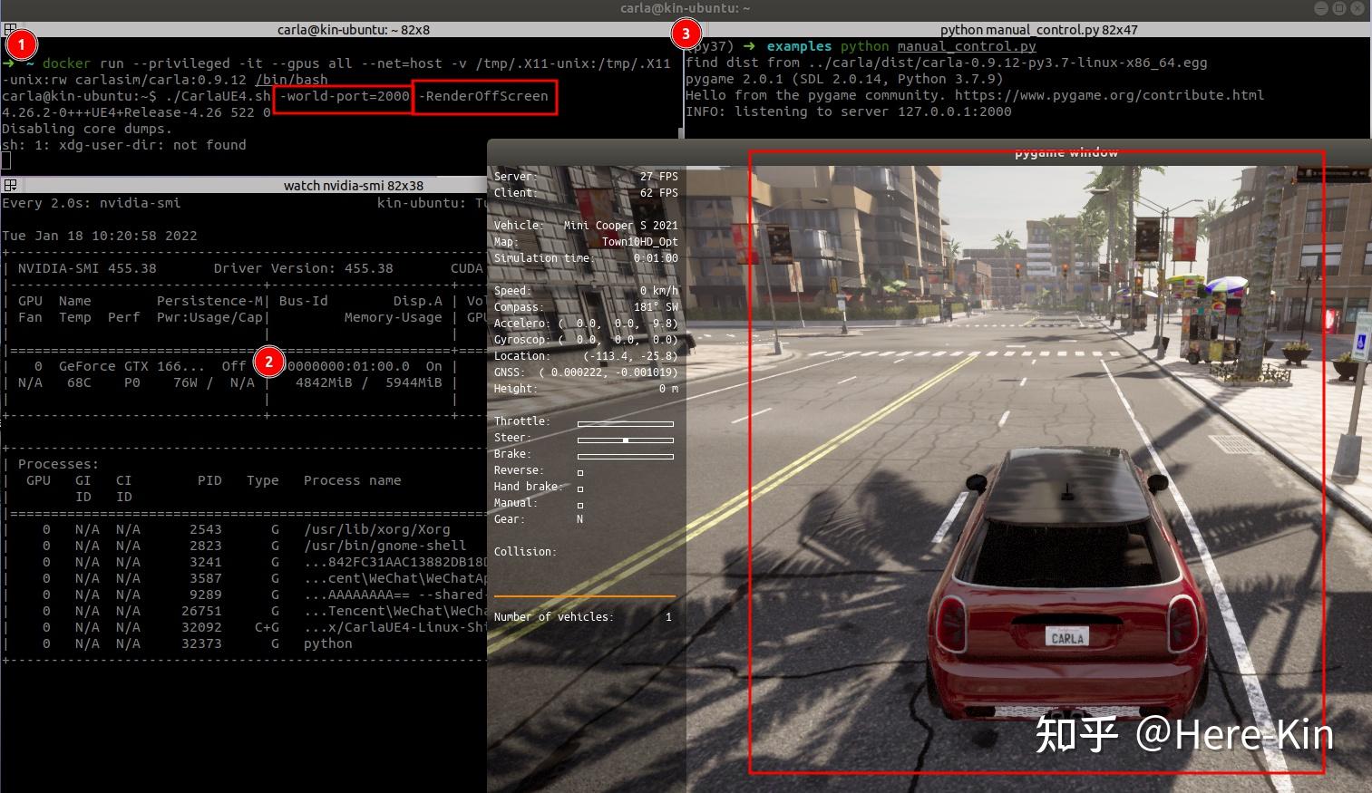 【仿真】Carla之Docker 运行 及 渲染相关 [6] - 知乎