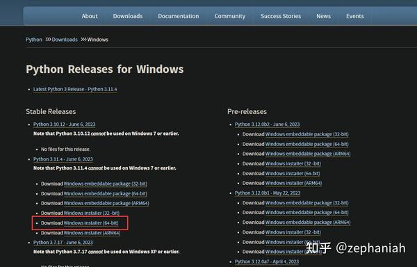 2023最新Python3.11.4版本安装详细教程 - 知乎