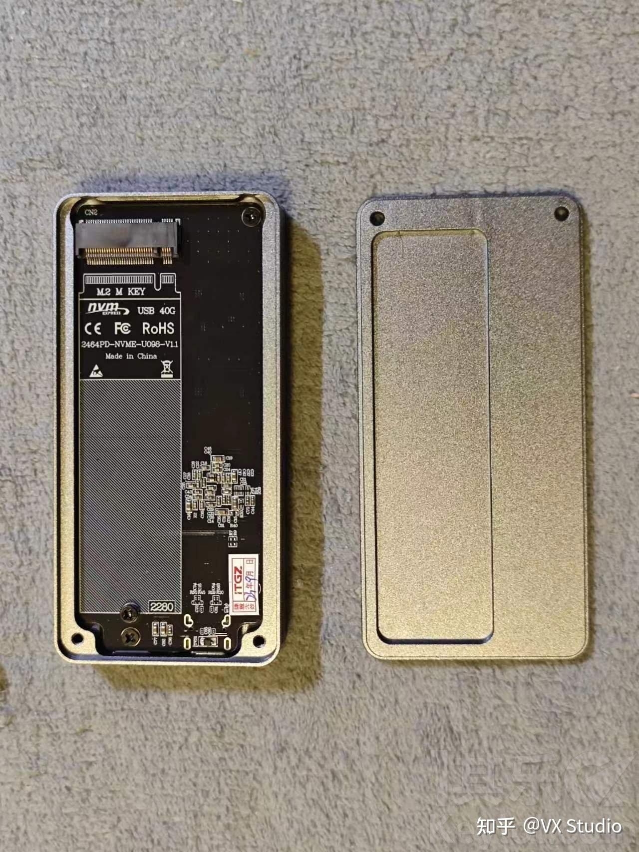 年轻人第一块USB4盒子，ASM2464 M.2硬盘盒开箱评测 - 知乎