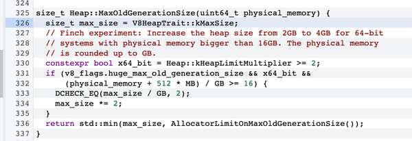 对 Chrome/V8 堆内存限制的研究 - 知乎