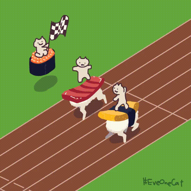 魔性猫猫everyday one cat 表情包 - 知乎