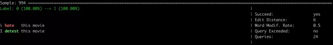 文本对抗攻击工具：OpenAttack试用 - 知乎