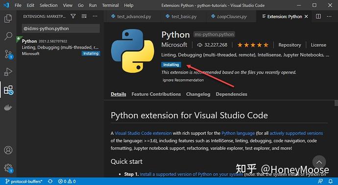 Visual Studio Code 配置 Python - 知乎