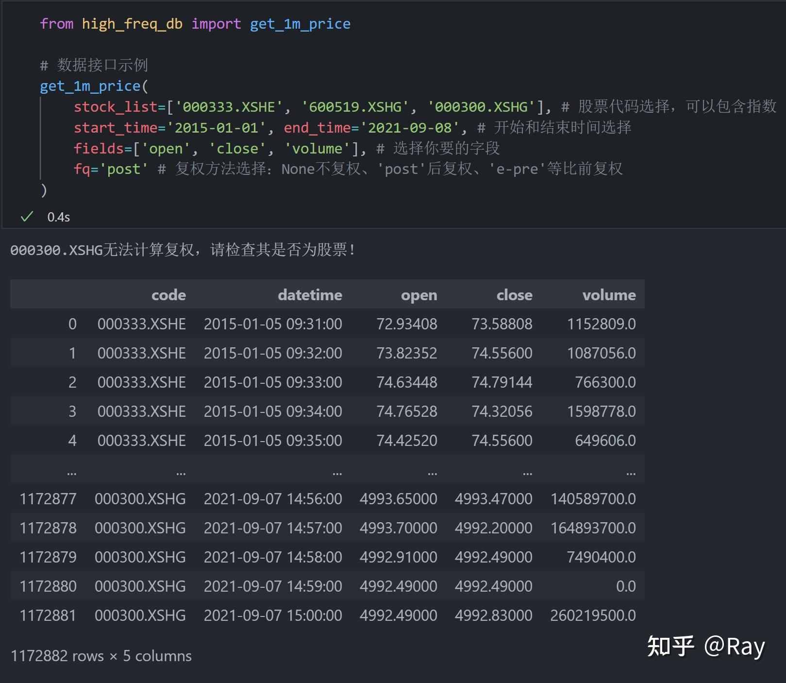 如何搭建自己的股票高频数据库（Python） - 知乎