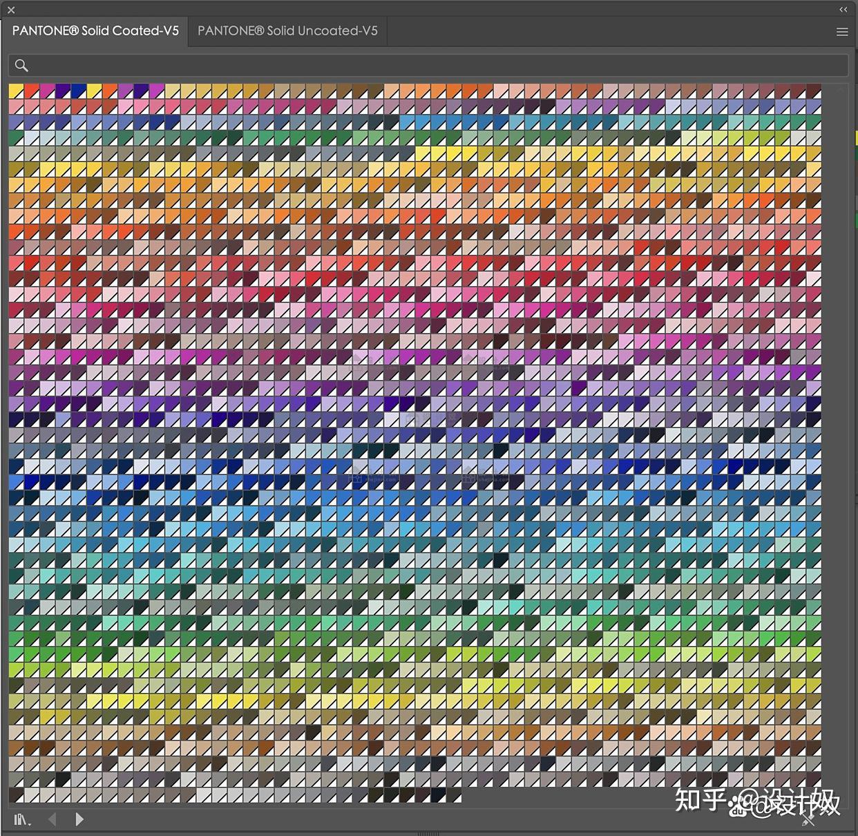 PANTONE潘通色标卡薄PS/AI插件版 C卡U卡TCX/TN/TPG/TSX卡 - 知乎