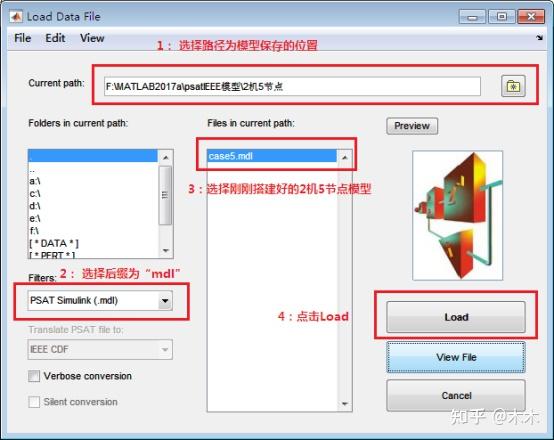 MATLAB/psat安装教程及2机5节点模型搭建 - 知乎