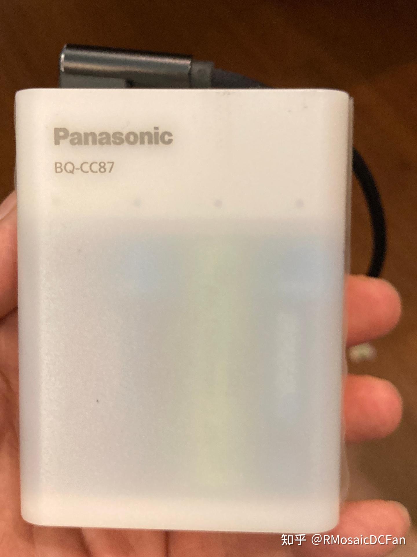 松下电器BQ-CC87充电器使用体验 - 知乎
