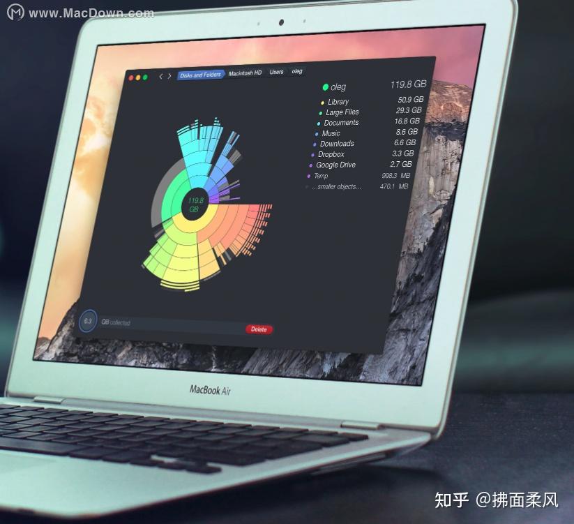 可视化磁盘清理工具DaisyDisk中文 - 知乎