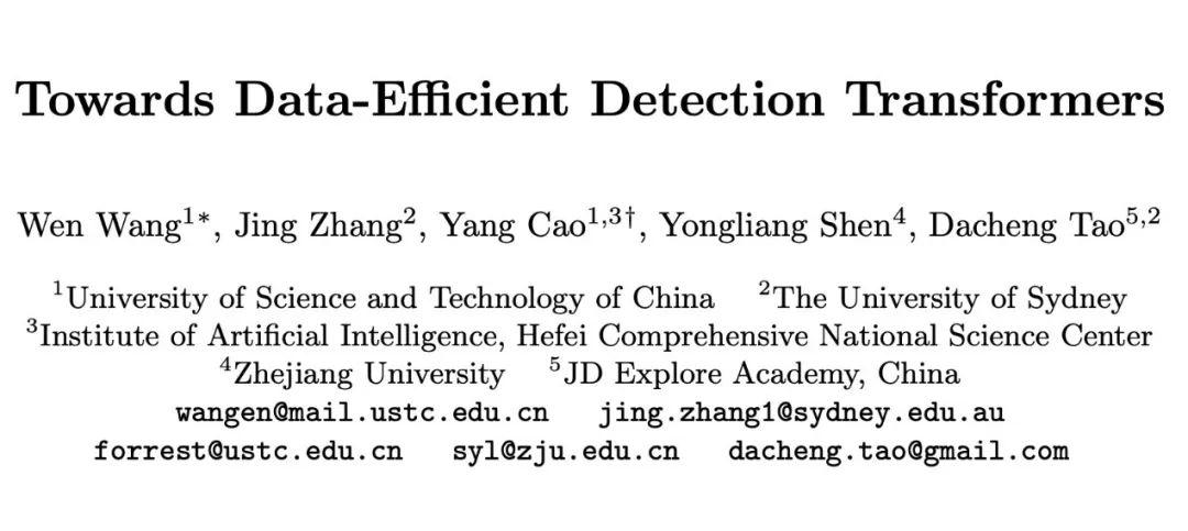 ECCV 2022 | 通往数据高效的Transformer目标检测器 - 知乎