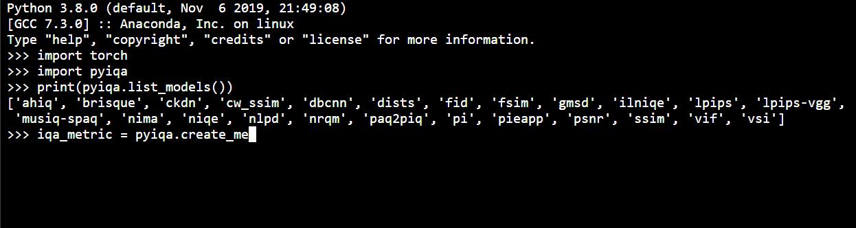 IQA-PyTorch介绍 - 知乎