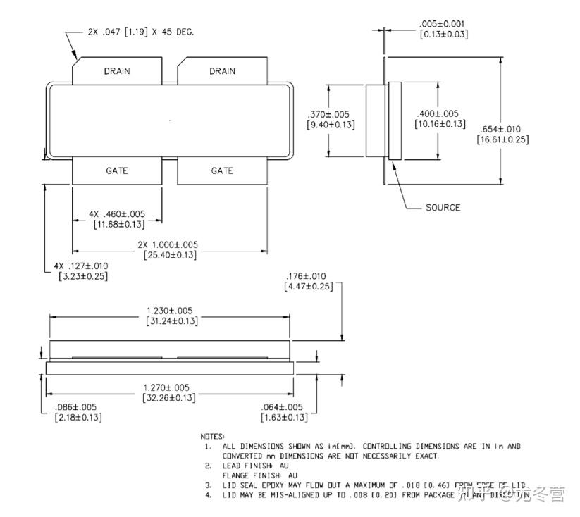 MAPC-A1500 是一款高功率 GaN 碳化硅 HEMT D 模式放大器 - 知乎