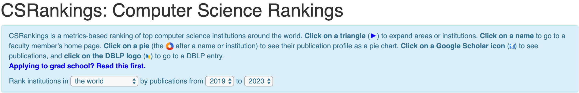 2019年度全球CS专业排名发布，10所美国名校进前十？！ - 知乎