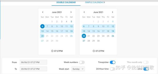 前端ui组件(1):日程计划排班—11个顶级 JavaScript 日历插件 - 知乎