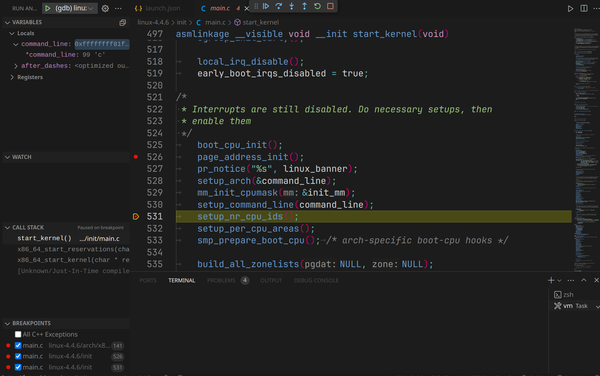 使用 Vscode 搭建 Linux Kernel 4.4.6 可视化调试环境 - 知乎
