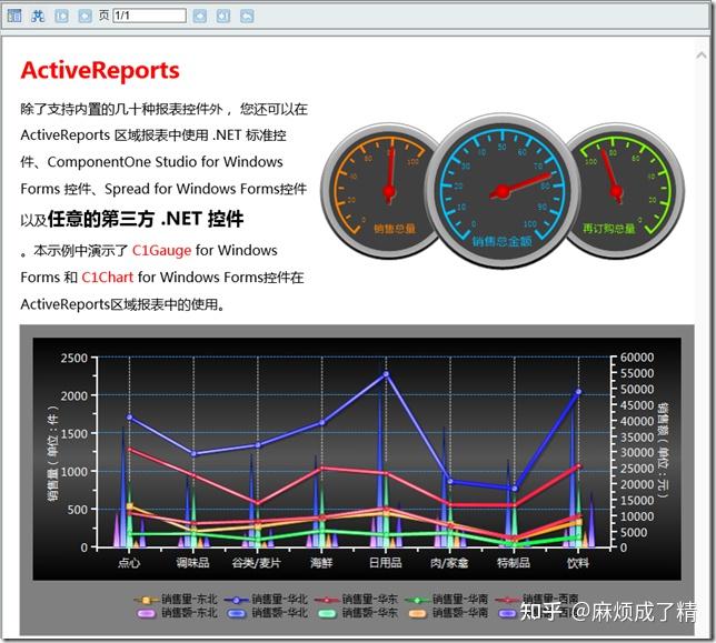 .NET报表控件ActiveReports 教程：应用系统中如何完成各种报表系统的需求 - 知乎