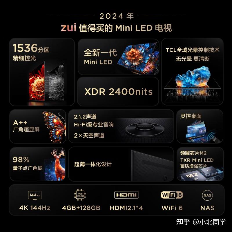 【2024年】TCL Mini LED 系列电视推荐：TCL Q9K、X11H、Q10G Pro、Q10H、R685C、R675C，3月更新