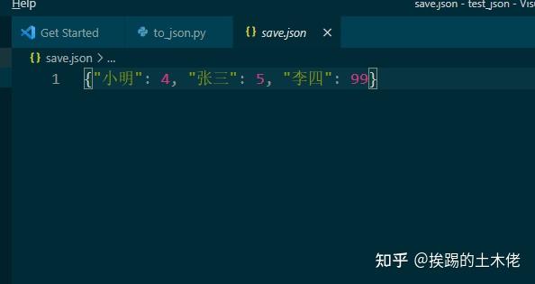 python-字典保存到json及其读取 - 知乎