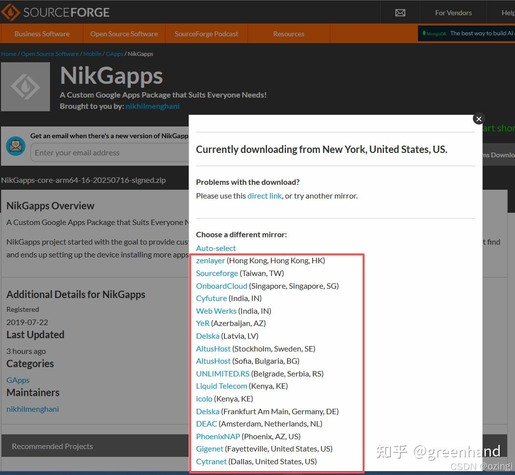 sourceforge下载提速的方法 - 知乎