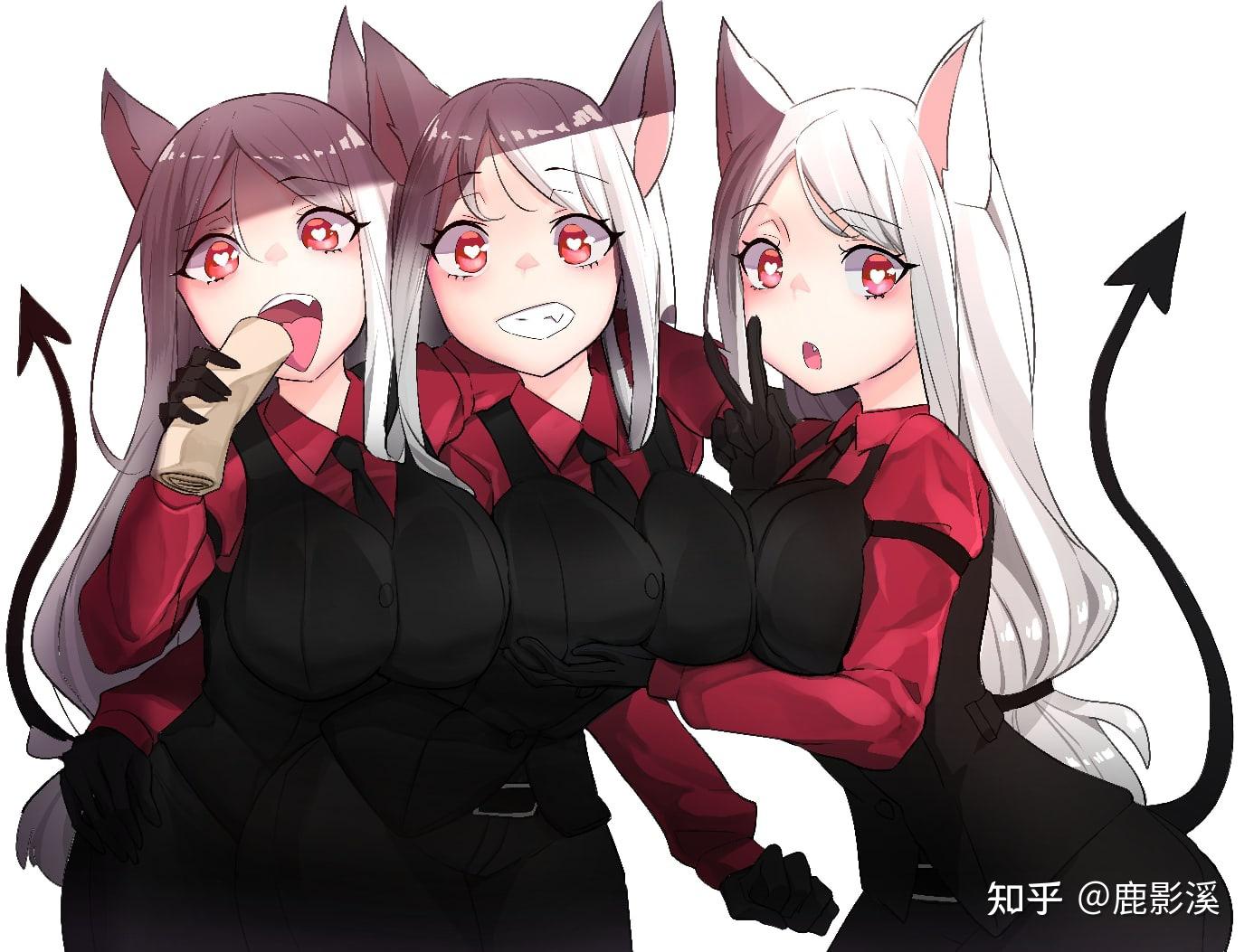 《Helltaker》（地狱把妹王）一些diao图dlc图 - 知乎