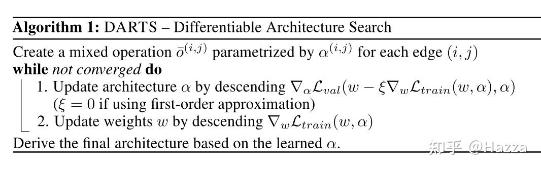 NAS 学习笔记（五）- DARTS - 知乎