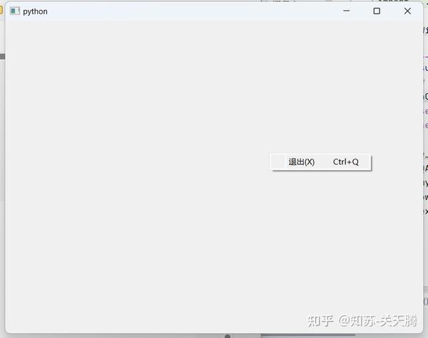 Python GUI|PyQt/PySide|PySide6的菜单栏QMenuBar（菜单栏与右键菜单）、工具栏QToolBar、状态栏QStatusBar - 知乎